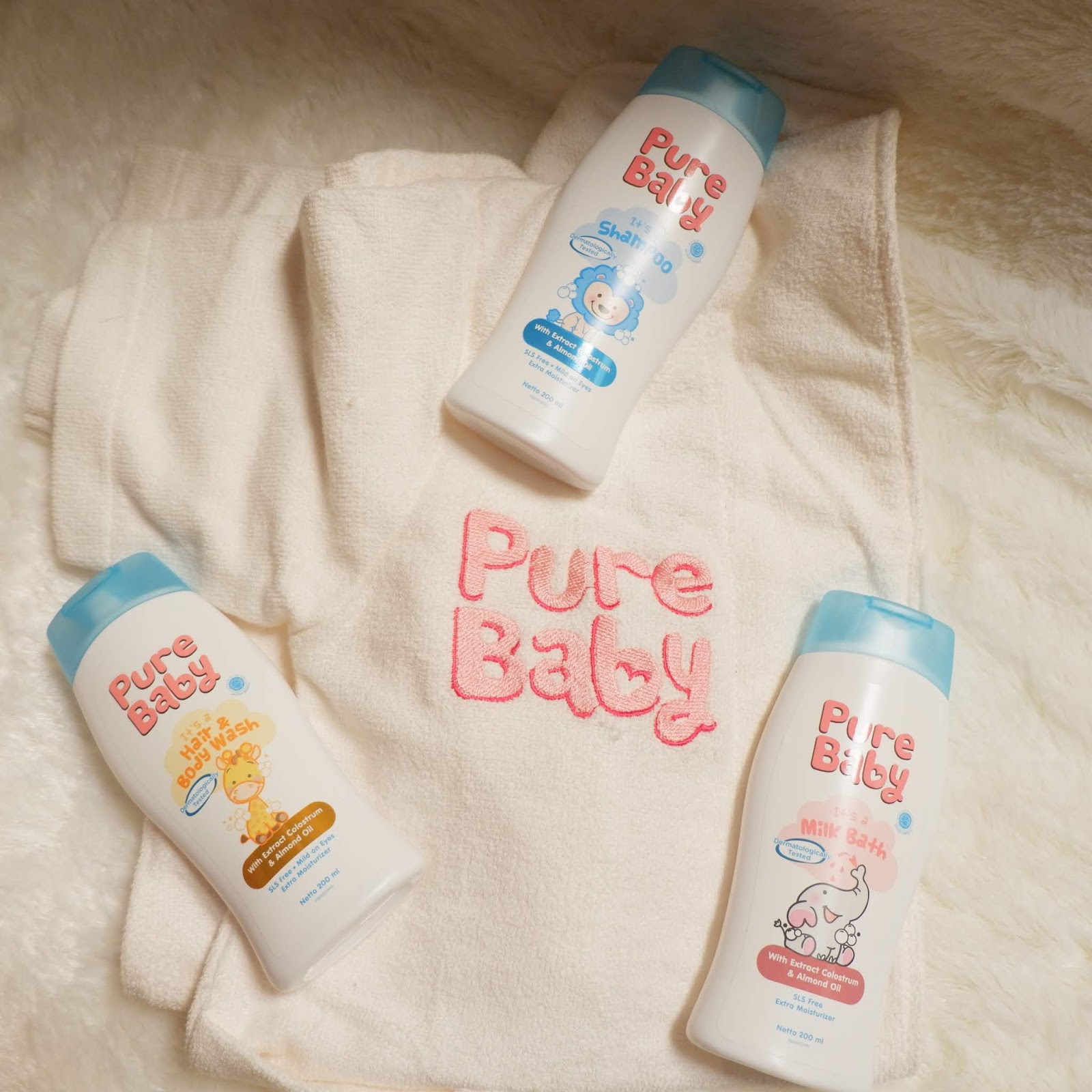 Pure Baby Review : Shampo, Milk Bath & Hair Body Wash — Maya Rumi