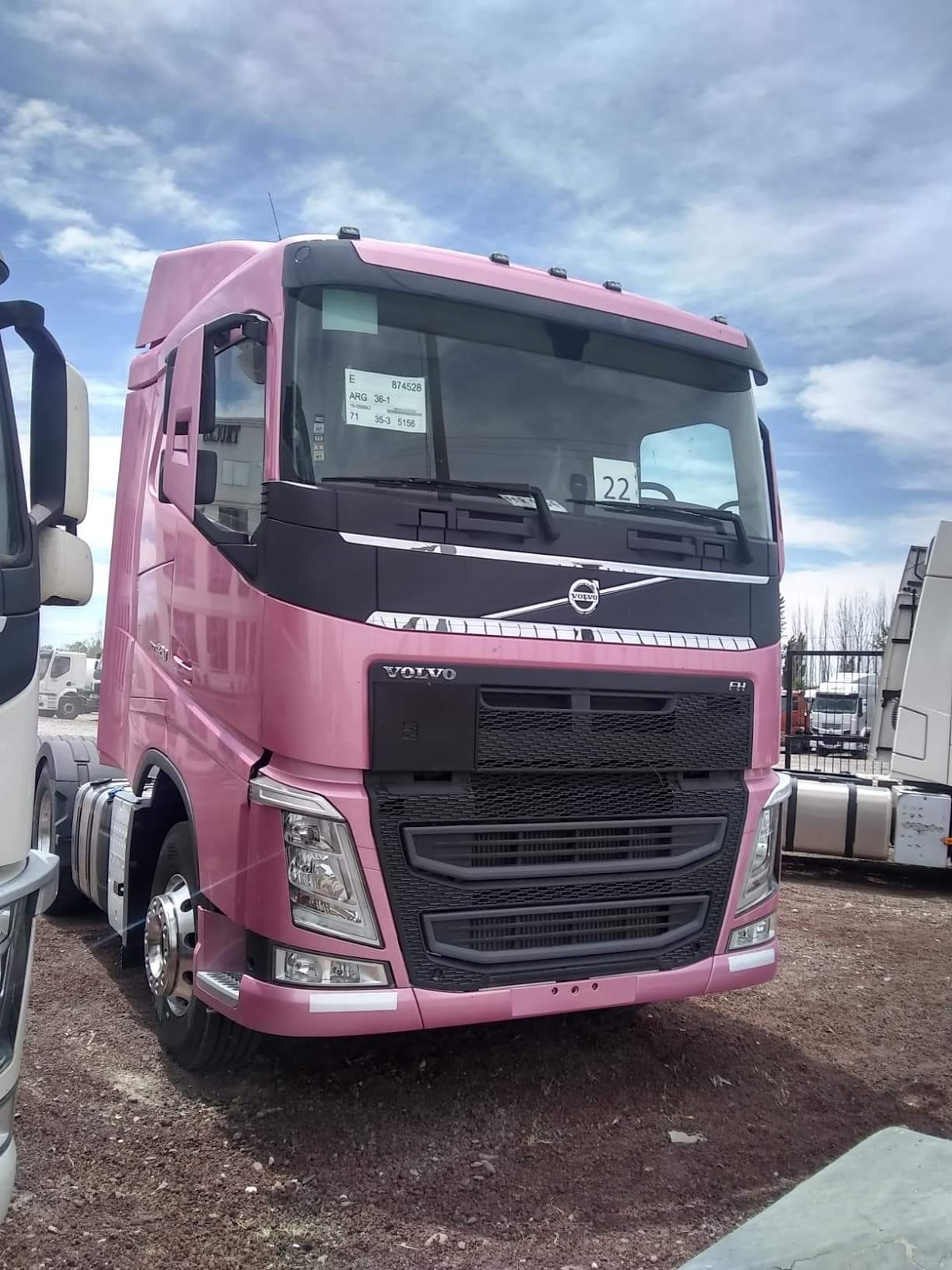 DIECIOCHO RUEDAS: EL ESCANDALO DEL VOLVO FH ROSA… QUE COMPLICA AL ...