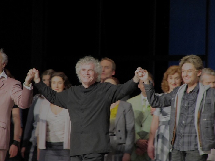 Opera Cake: Ô petite étoile du destin... Simon Rattle, Magdalena Kozena