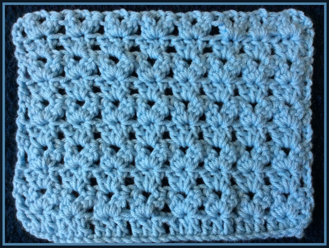 Heather's Crochet Designs: Thistle Cluster Crochet Stitch Pattern