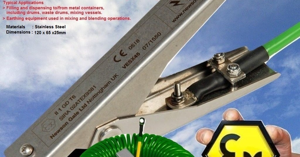 JAVA CABLE CENTER: GROUNDING CLAMP NEWSON VESX45 Stainless Steel ...