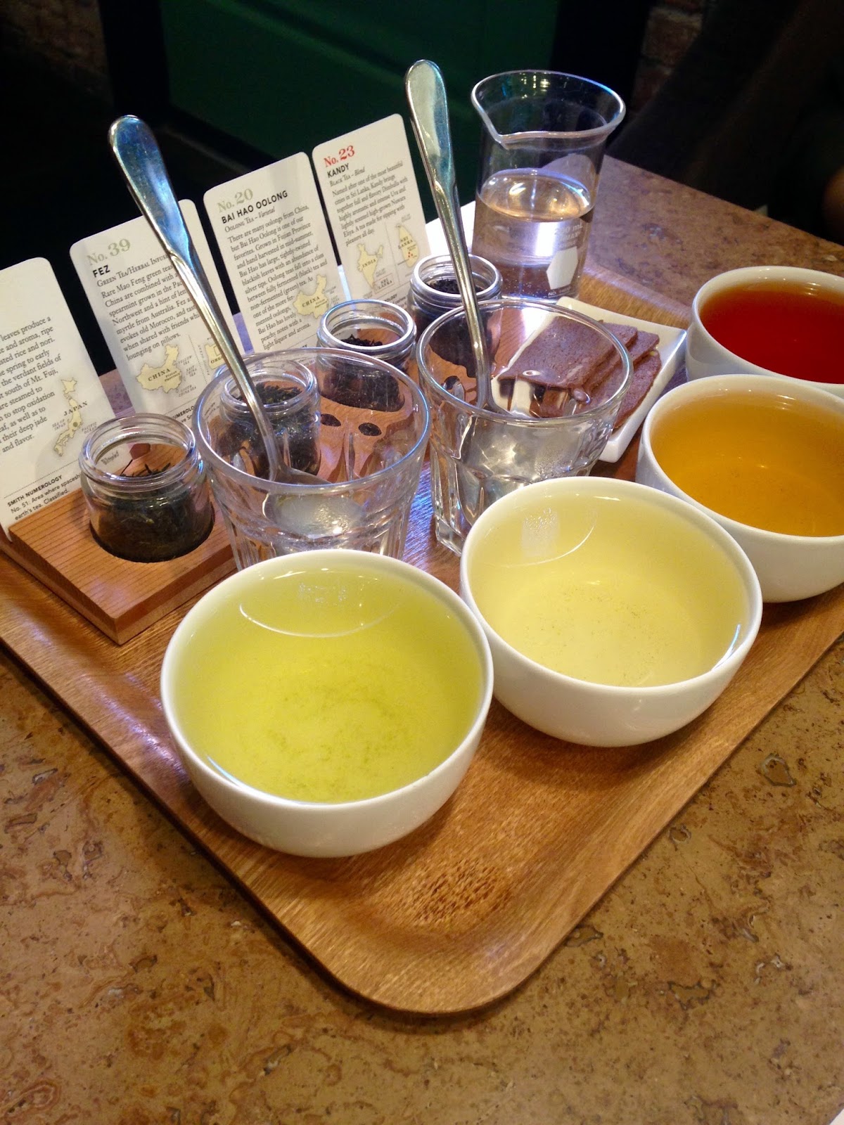daily timewaster: Tea Flights at Steven Smith Teamaker in Portland, Oregon
