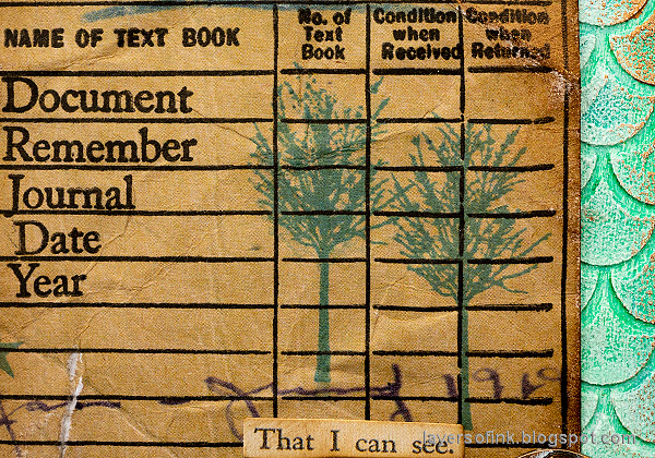 Layers of ink: Textured Notebook Tutorial