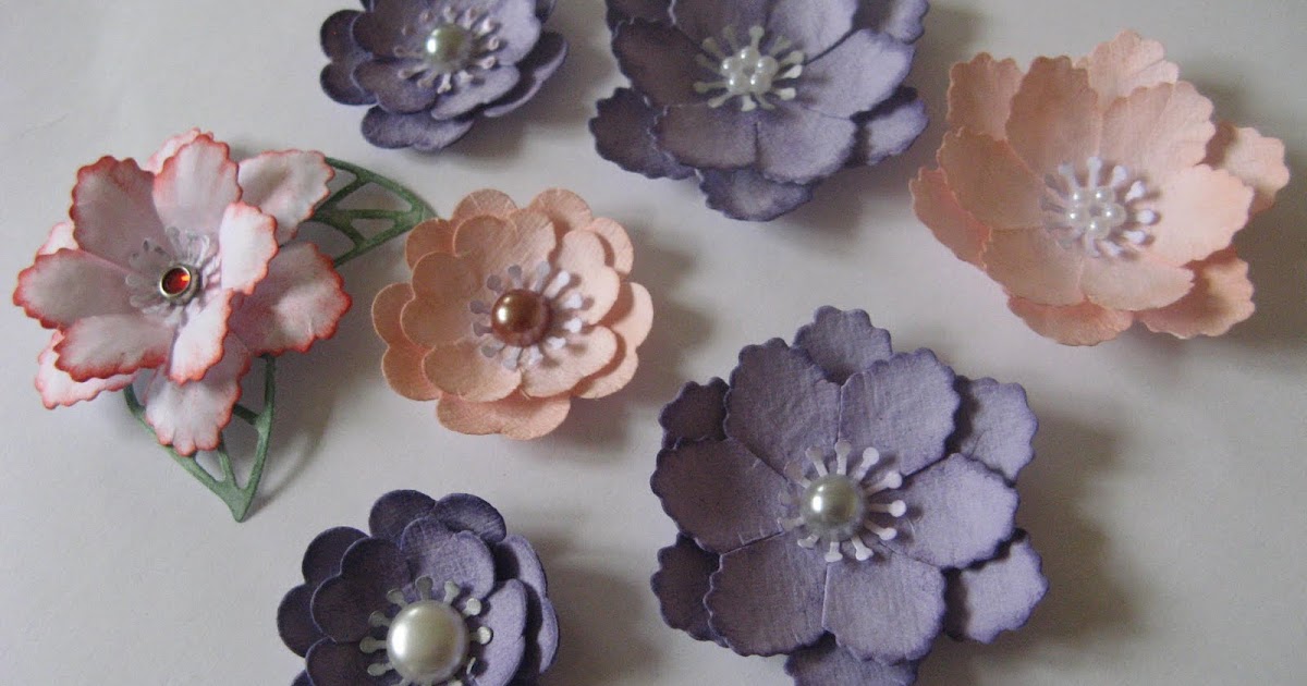 LaceTopDesigns: Video Tutorial. Prima Inspired Paper Flowers Using ...