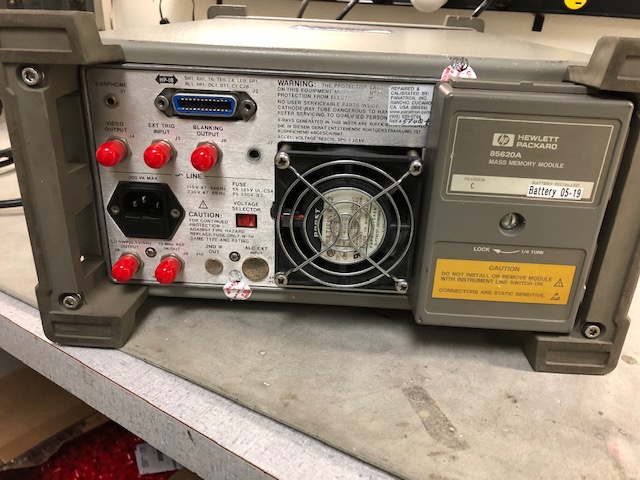 HP 8562A Spectrum Analyzer - Panatron Inc.