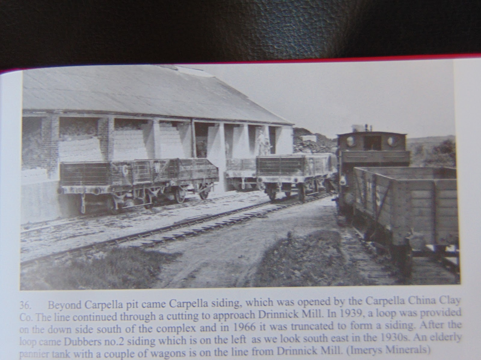 Dorset Railway Modelling: Cornish China Clay Dries and Loading docks.