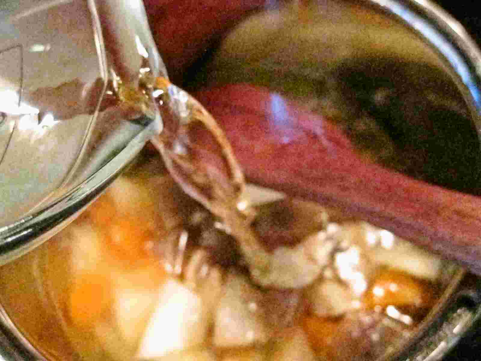 Recipes for Tom: Kenchinjiru / root vegetable and tofu soup