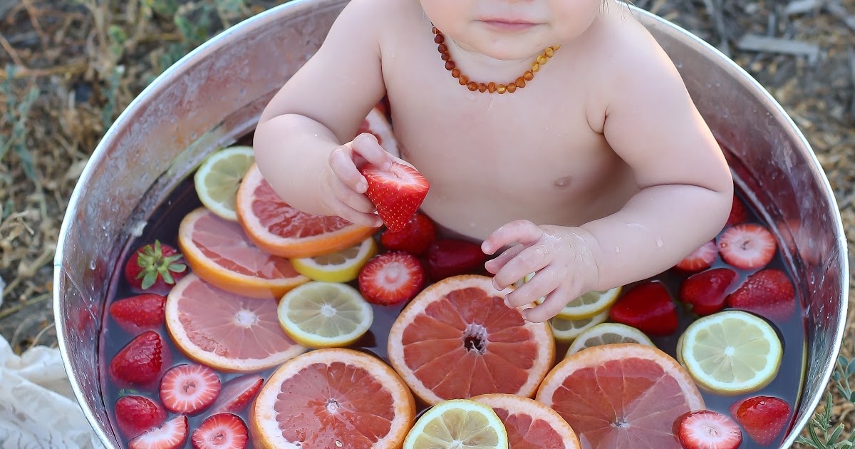 Heather Marshall Photography: Fruit bath Photo session | First Birthday ...