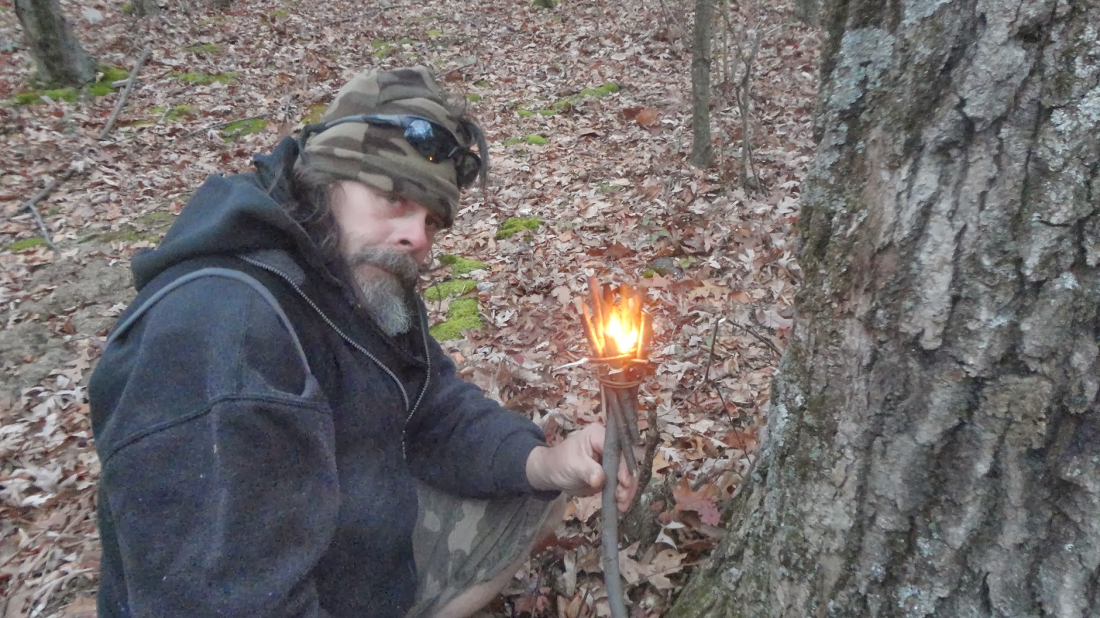 Mountain Mann Survival: Making A Pine Pitch Torch