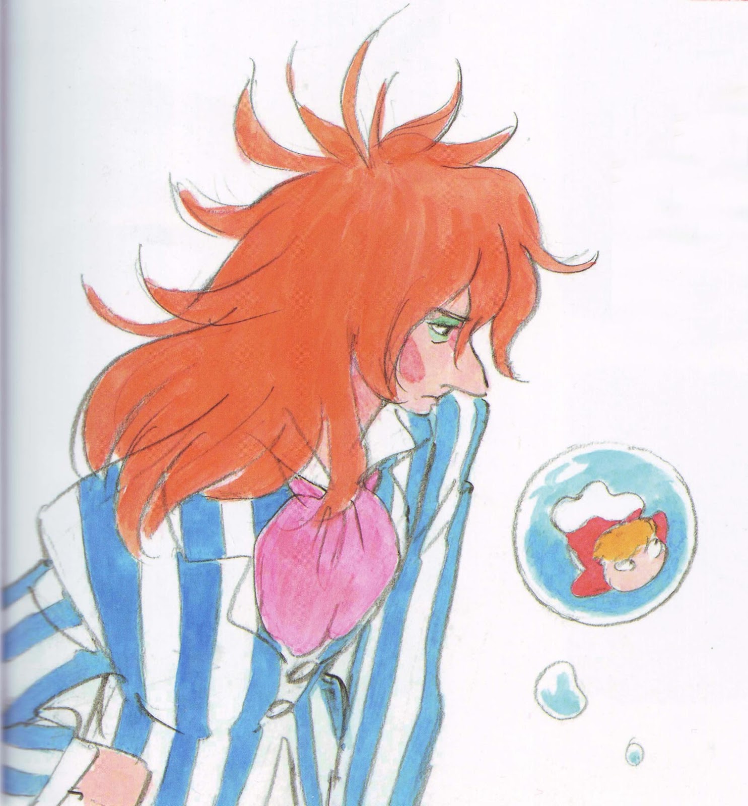 Living Lines Library: 崖の上のポニョ / Ponyo (2008) - Character Design