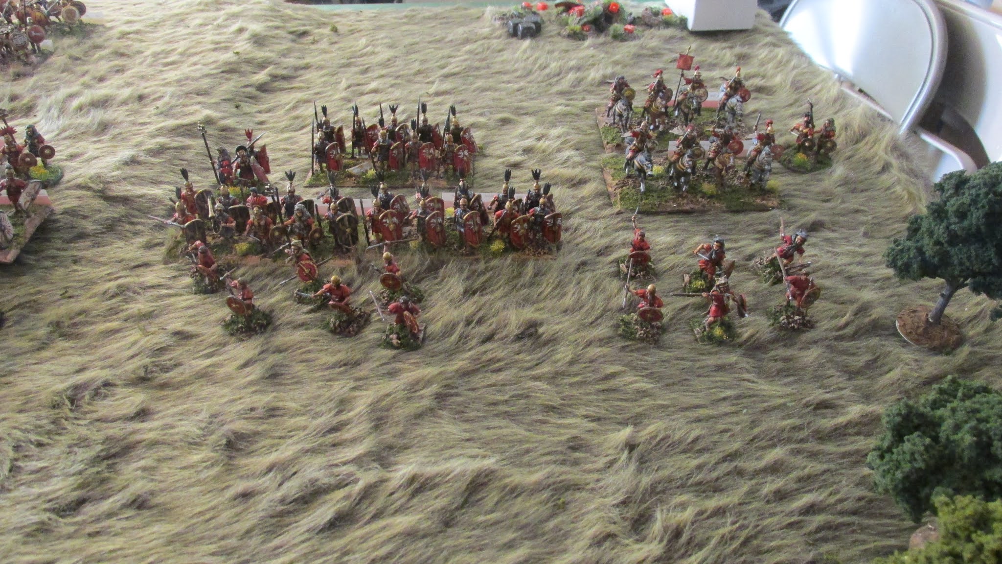 Winser's Wargaming Page: Hail Caesar Battle Set Up