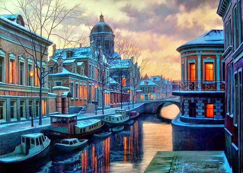 Alexei Butirskiy, 1974 | Symbolist cityscape painter | Tutt'Art ...