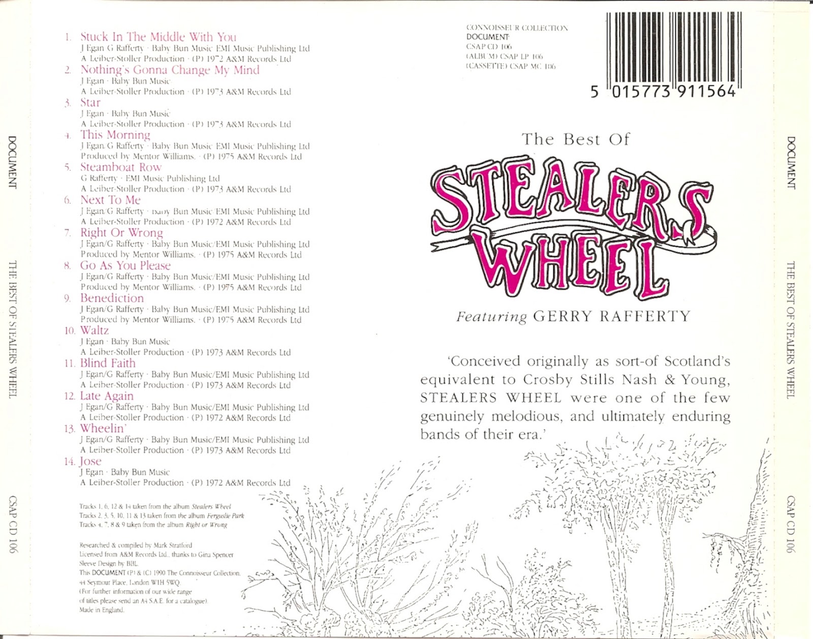 The First Pressing CD Collection: Stealers Wheel - The Best of Stealers ...