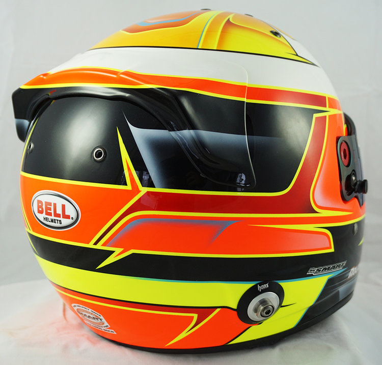 Racing Helmets Garage: Bell RS7 R.Saca 2017 by Smart Race Paint