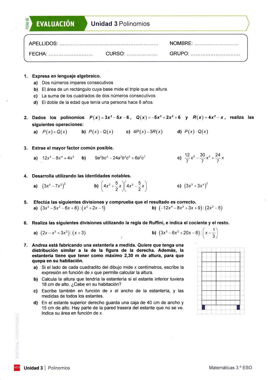 Rosa Mirasierra Examen De RecuperaciÓn 2ªevaluaciÓn