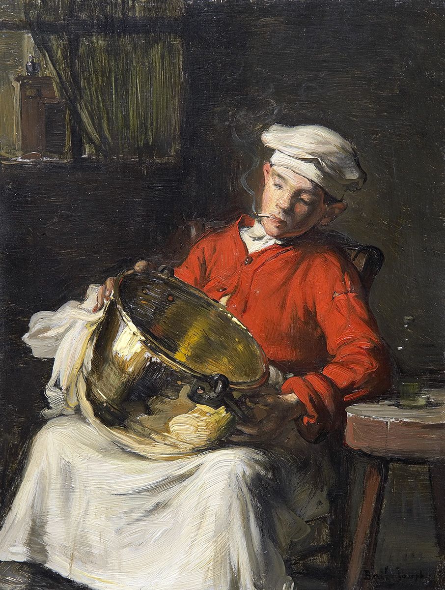 Joseph Bail (1862-1921) | Genre painter | Masterpiece | Tutt'Art@