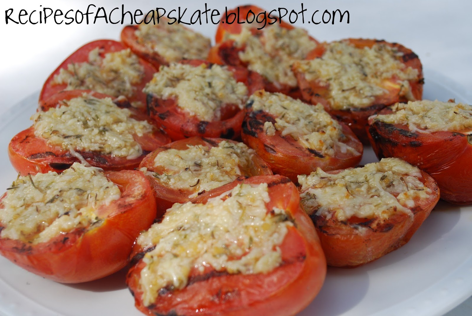 Recipes of a Cheapskate: Grilled Tomatoes