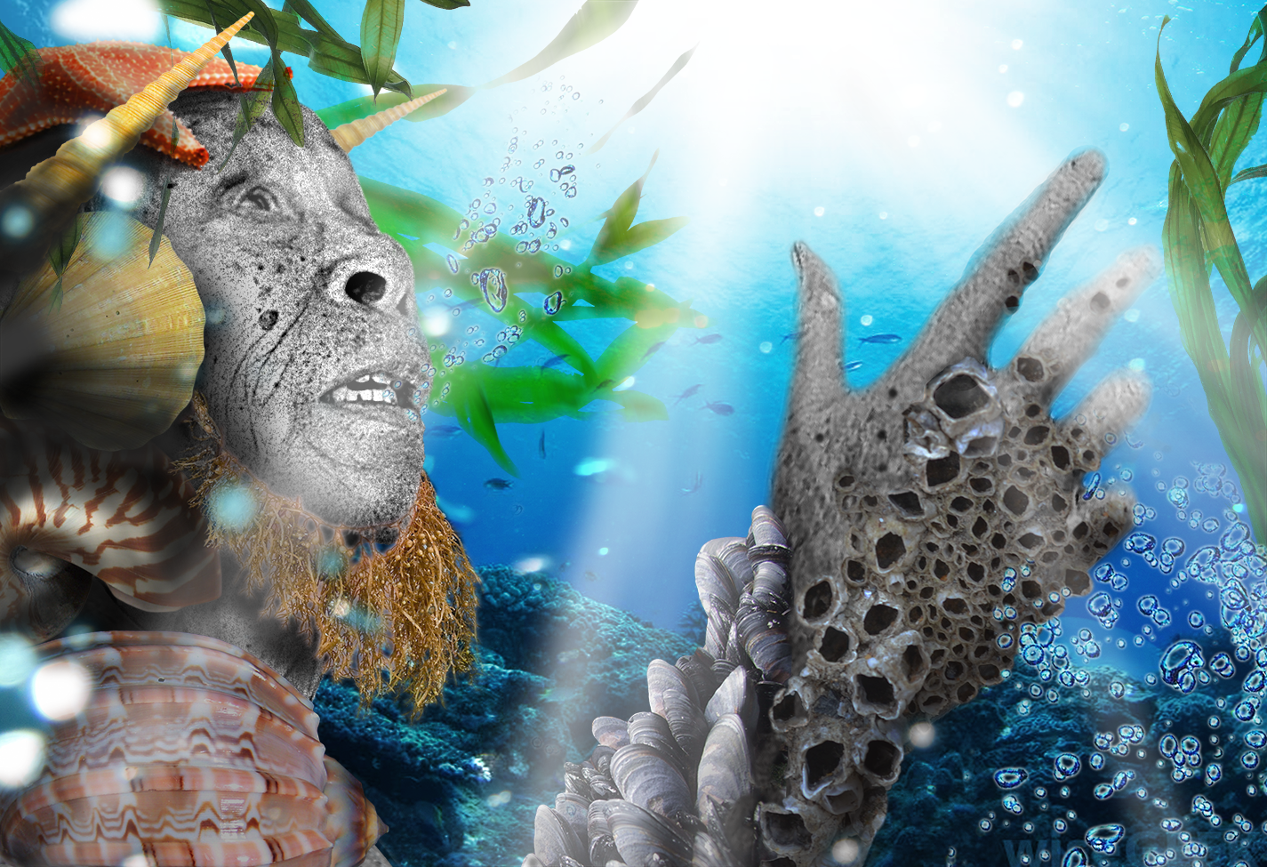 Riley Waite Art: The most handsome drowned man in the world'