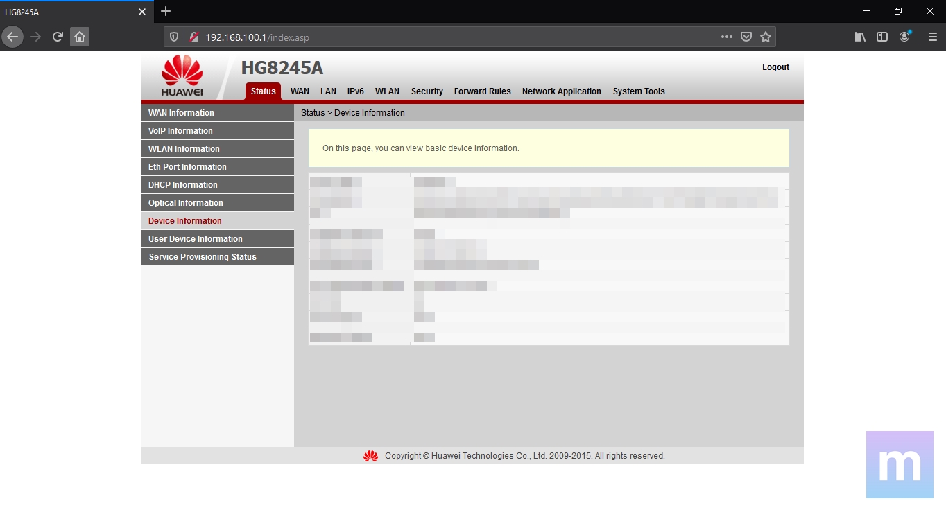 Login Modem Huawei Hg8245A at Robert Mosher blog