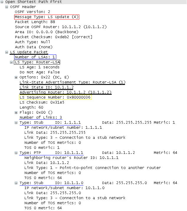 OSPF Packet Types | ONLINE NETWORKING STUDY MATERIAL