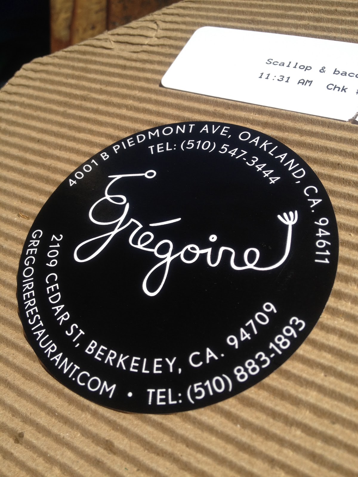 Food Through My Lens: Gregoire: Berkeley, CA
