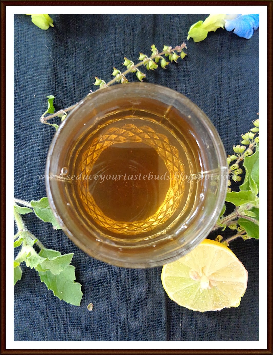 Tulsi Tea [Without Milk] | Herbal Tea - Seduce Your Tastebuds...