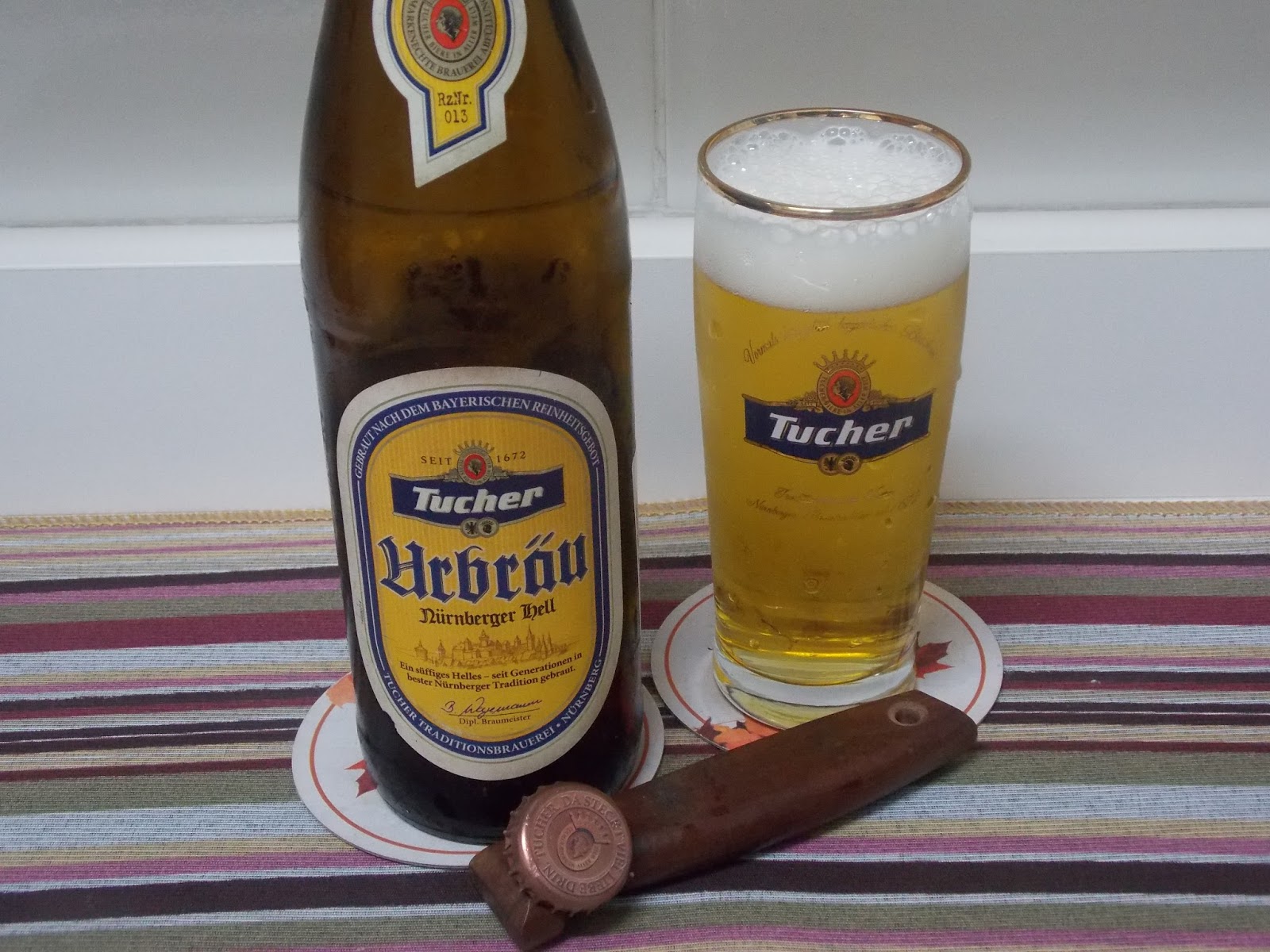 Tucher Urbräu Nüremberg Hell - Degustação nº 766 – NINKASI BEER CLUB