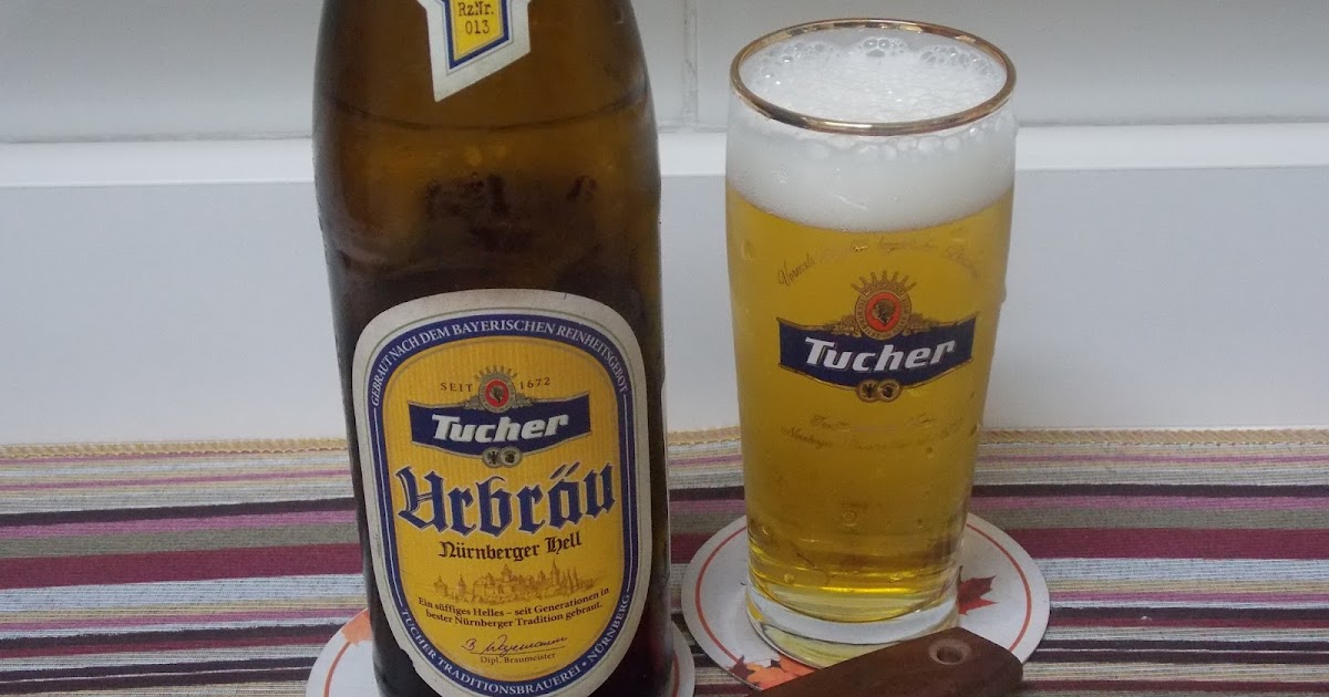 Tucher Urbräu Nüremberg Hell - Degustação nº 766 – NINKASI BEER CLUB