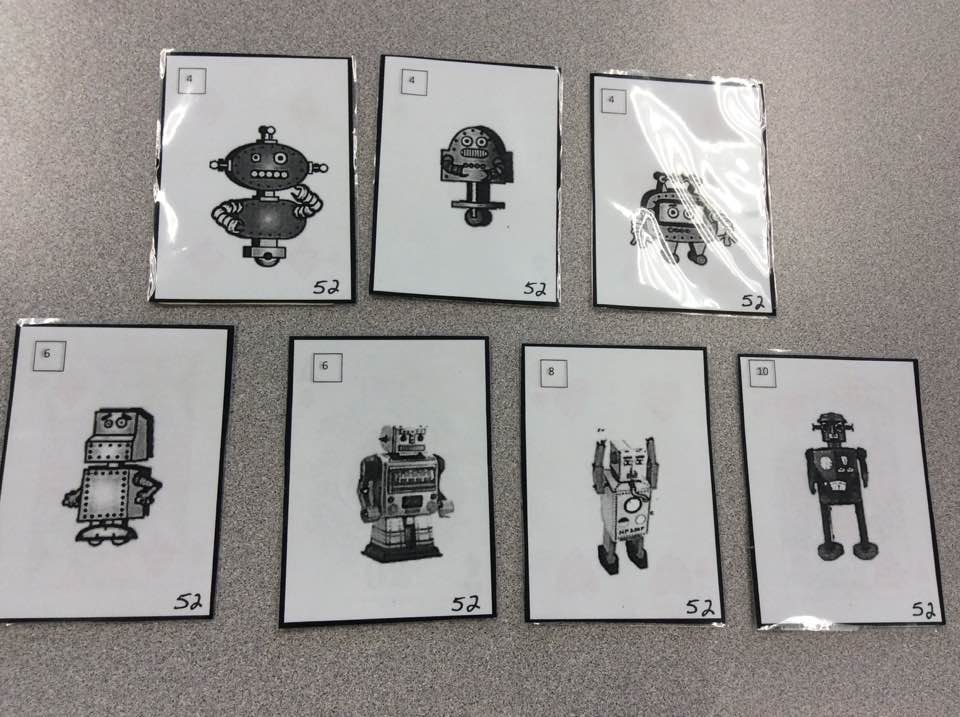 Robot Function Fighters - Classroom Game