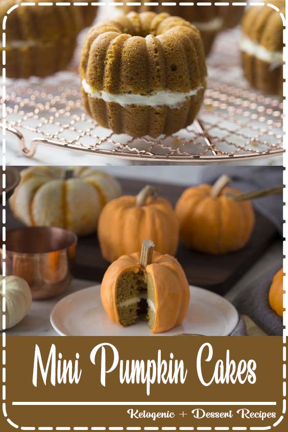 Mini Pumpkin Cakes - Quickly Recipes Ideas