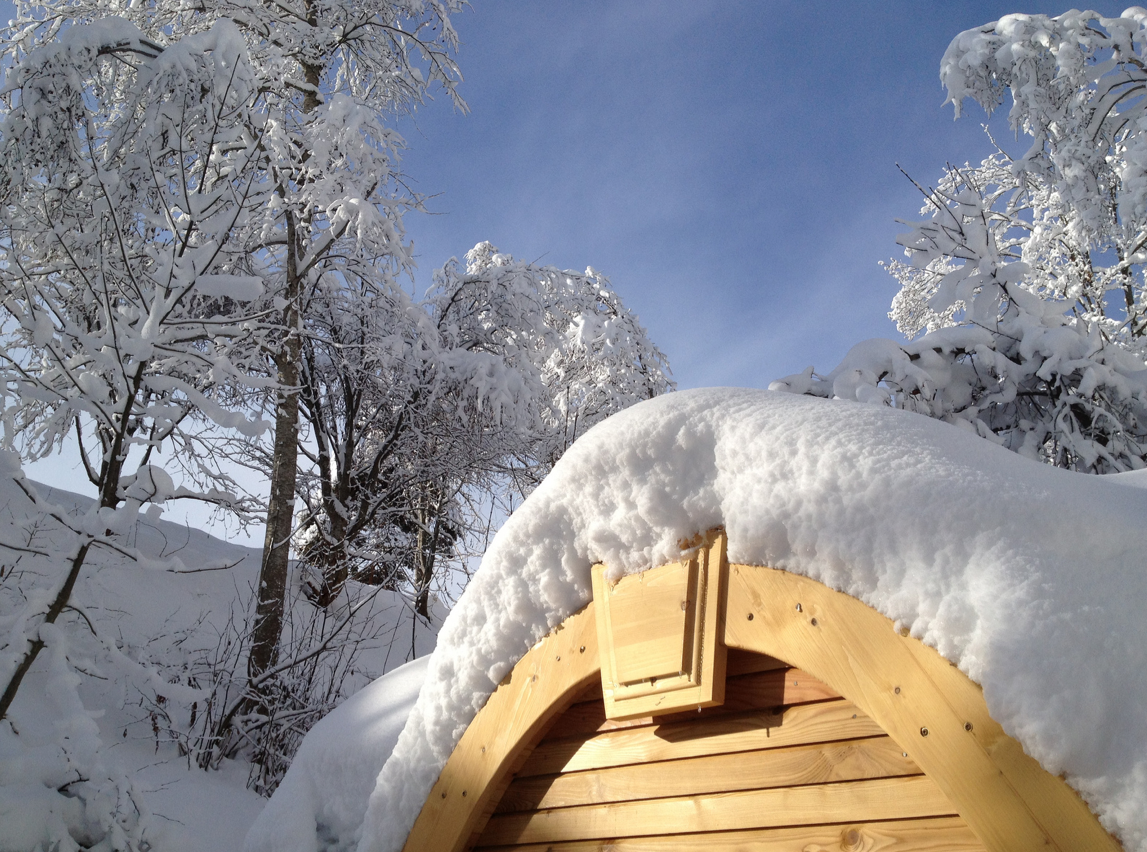 Coolest Cabins: Snow Pods