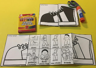 THOSE SHOES BOOK CRAFT ~ Book Units by Lynn