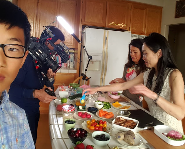 Happy Little Bento: PBS television show Lucky Chow shoot