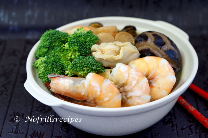 Seafood Poon Choy ~ 海鲜盆菜