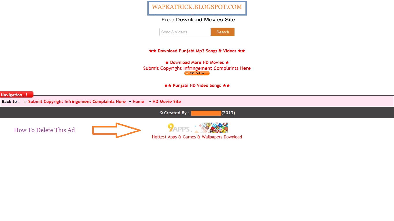 How To Made Wapka Site With New Design WIth All Tips And Tricks For ...