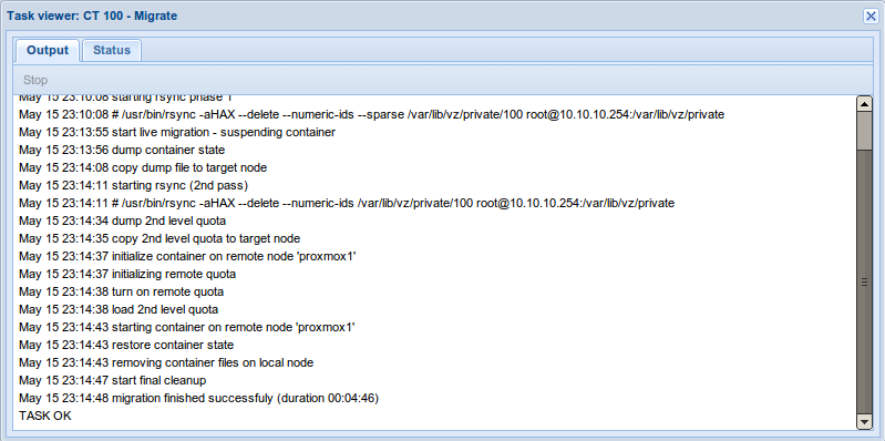 Tutorial Proxmox Live Migration Pada Vps Openvz