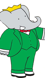 Cartoon Characters: Babar (PNG's)