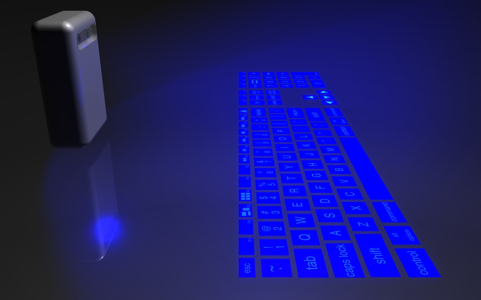Jeffrey Nagy's artwork: QWERTY New and improved Virtual Keyboard