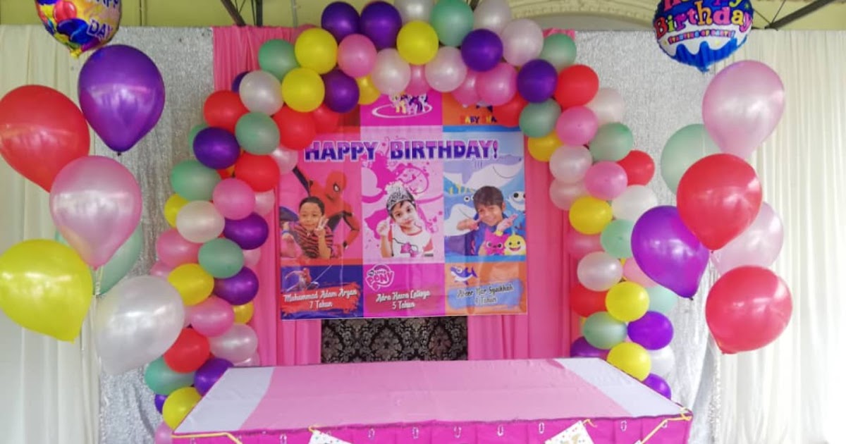 azmi belon : BIRTHDAY PARTY DECO PUCHONG