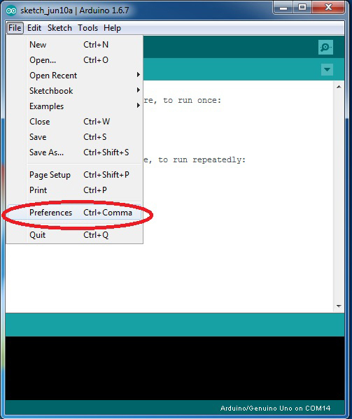 Audom ideA: การติดตั้งโปรแกรม Arudino IDE + เพิ่ม ESP8266