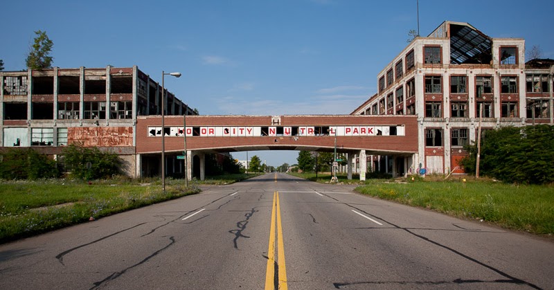 Deserted Places: Packard Automotive Plant, the largest abandoned ... Deserted Places: Packard Automotive Plant, the largest abandoned ...