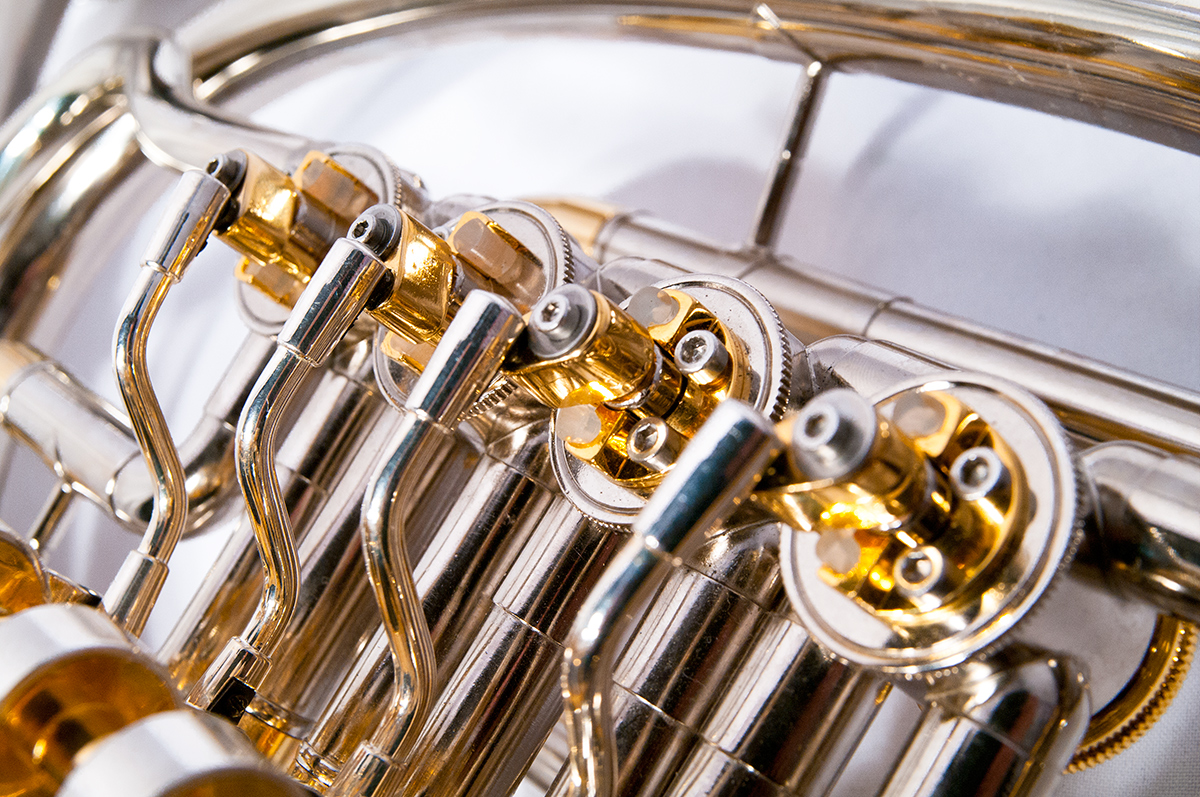 Rotary valve Euphonium / Tenorhorn / Bariton in Bb (German oval design ...