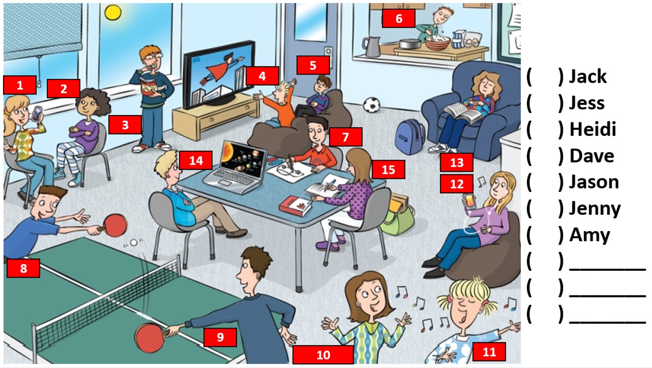 Online Learning and Teaching: Present Continuous Practice - Student B