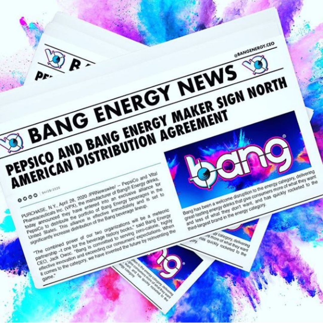 The Supp Plug: Bang Energy Partners With PepsiCo Making Them Exclusive ...