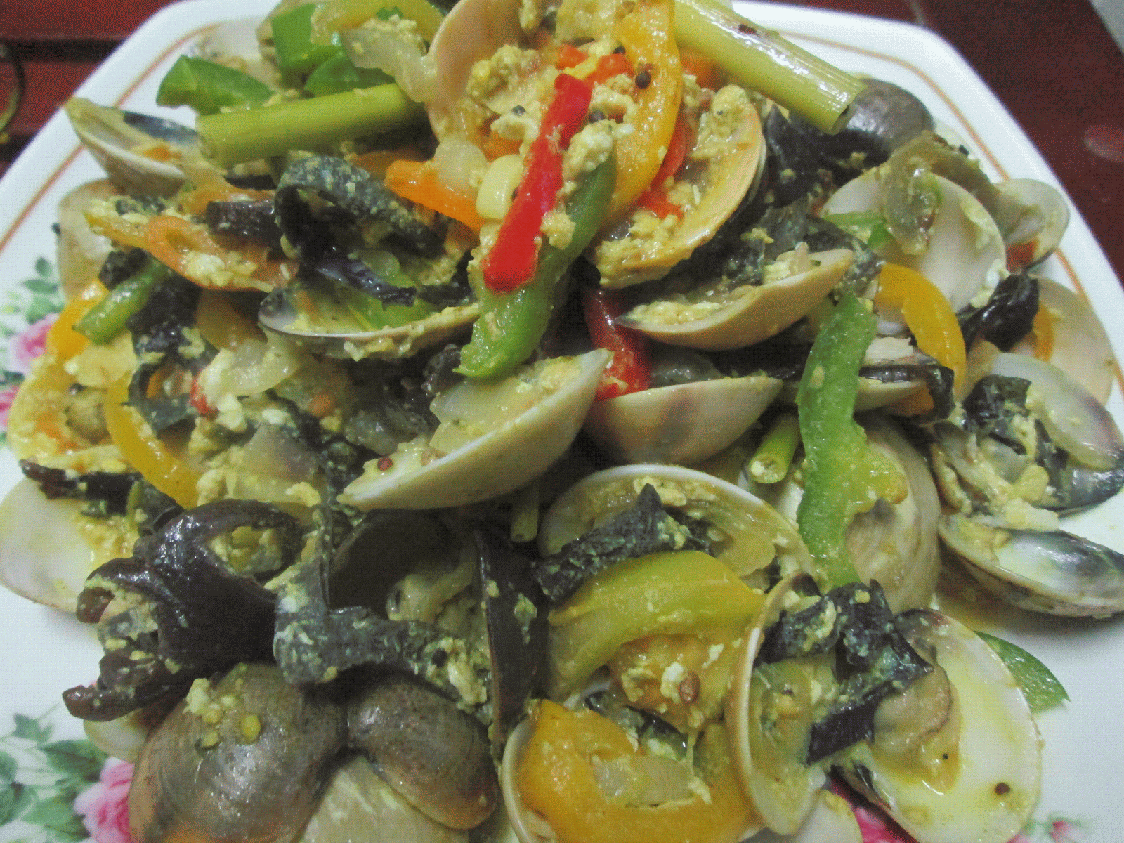 yan's cottage: KEPAH GORENG CILI API