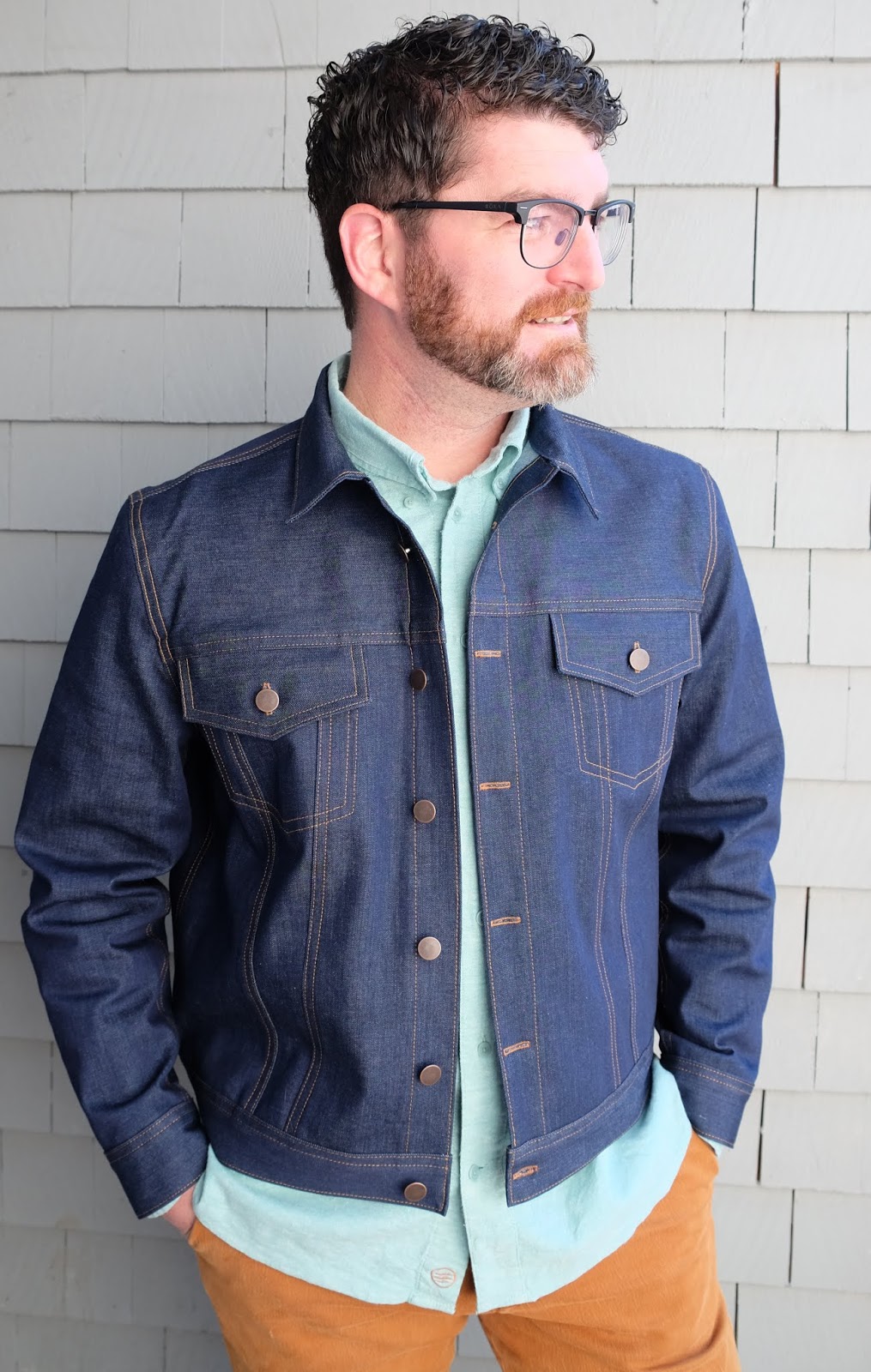 Cookin' & Craftin': Simplicity 8845 Denim Jacket