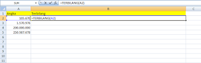 Cara Download, instal, Gunakan Rumus Terbilang di Excel - Blogger Toraja