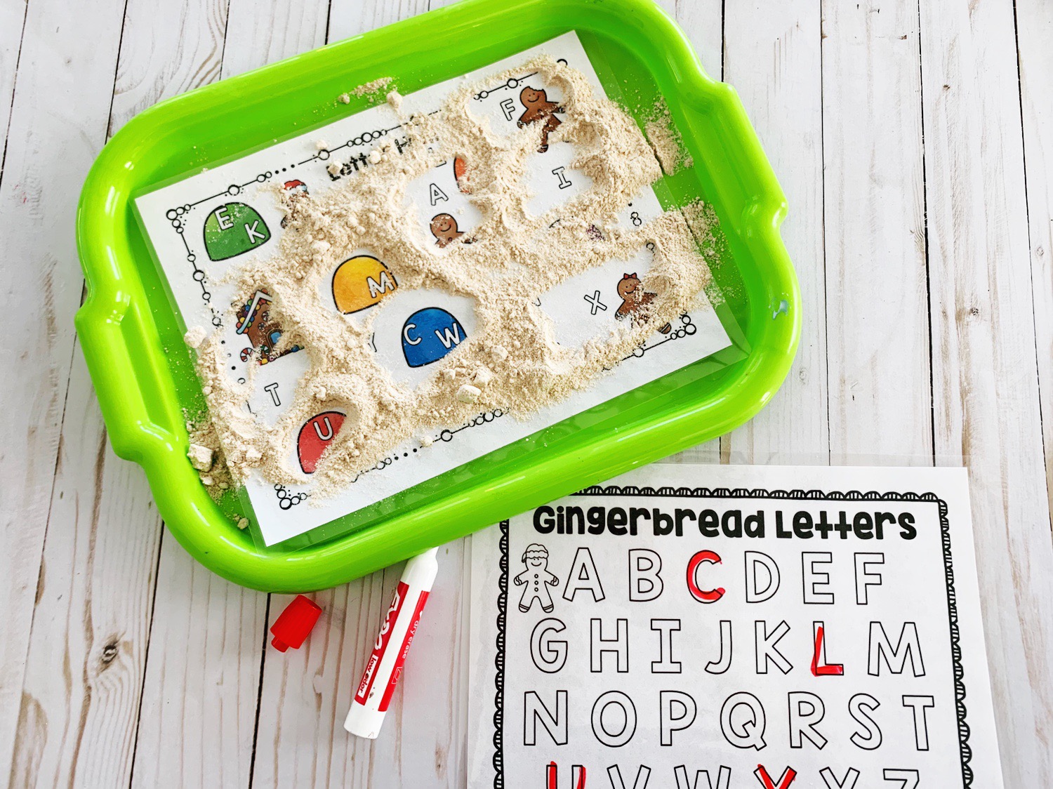 Gingerbread Preschool Pack