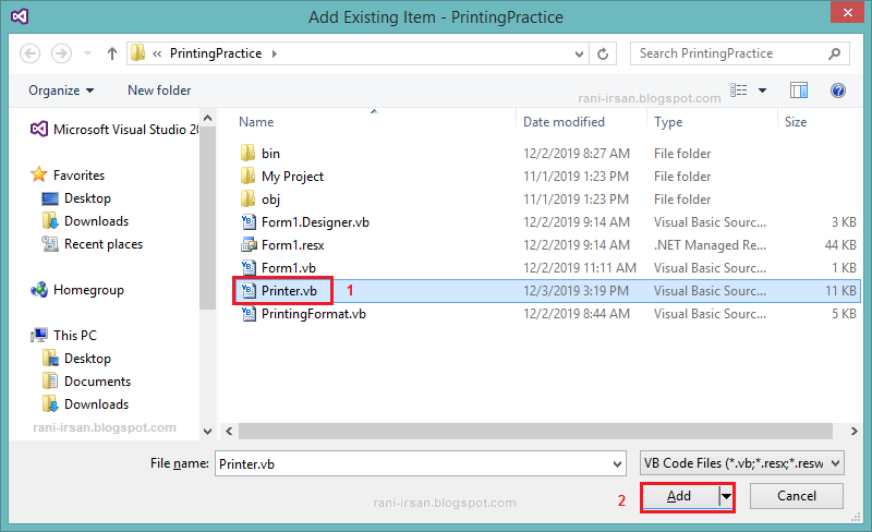 VB.NET: Printing POS Receipt Directly to Printer