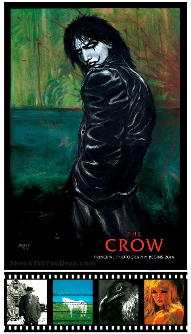 The Crow - Teaser Poster & Interview [Comic-Con]